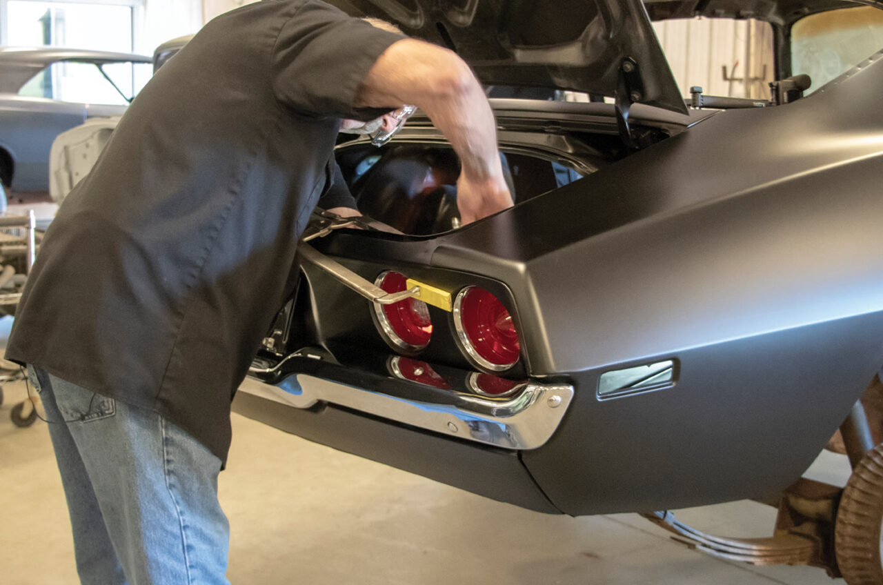 ’78 Chevy Camaro Steel Bumper Conversion