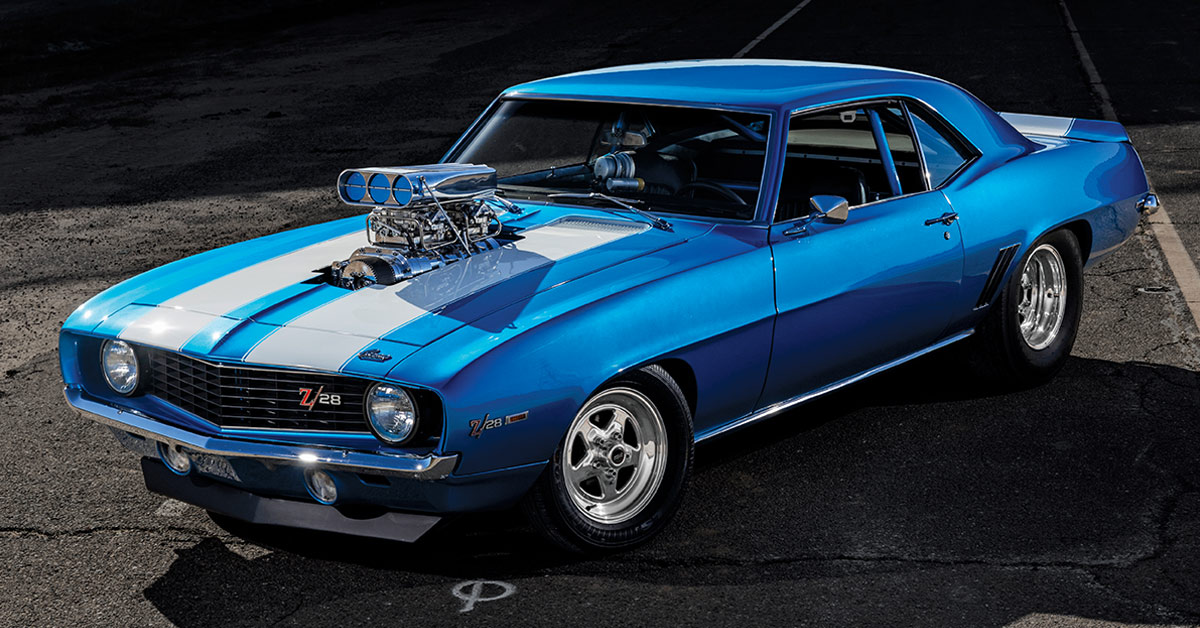 69 Camaro Ss With Blower